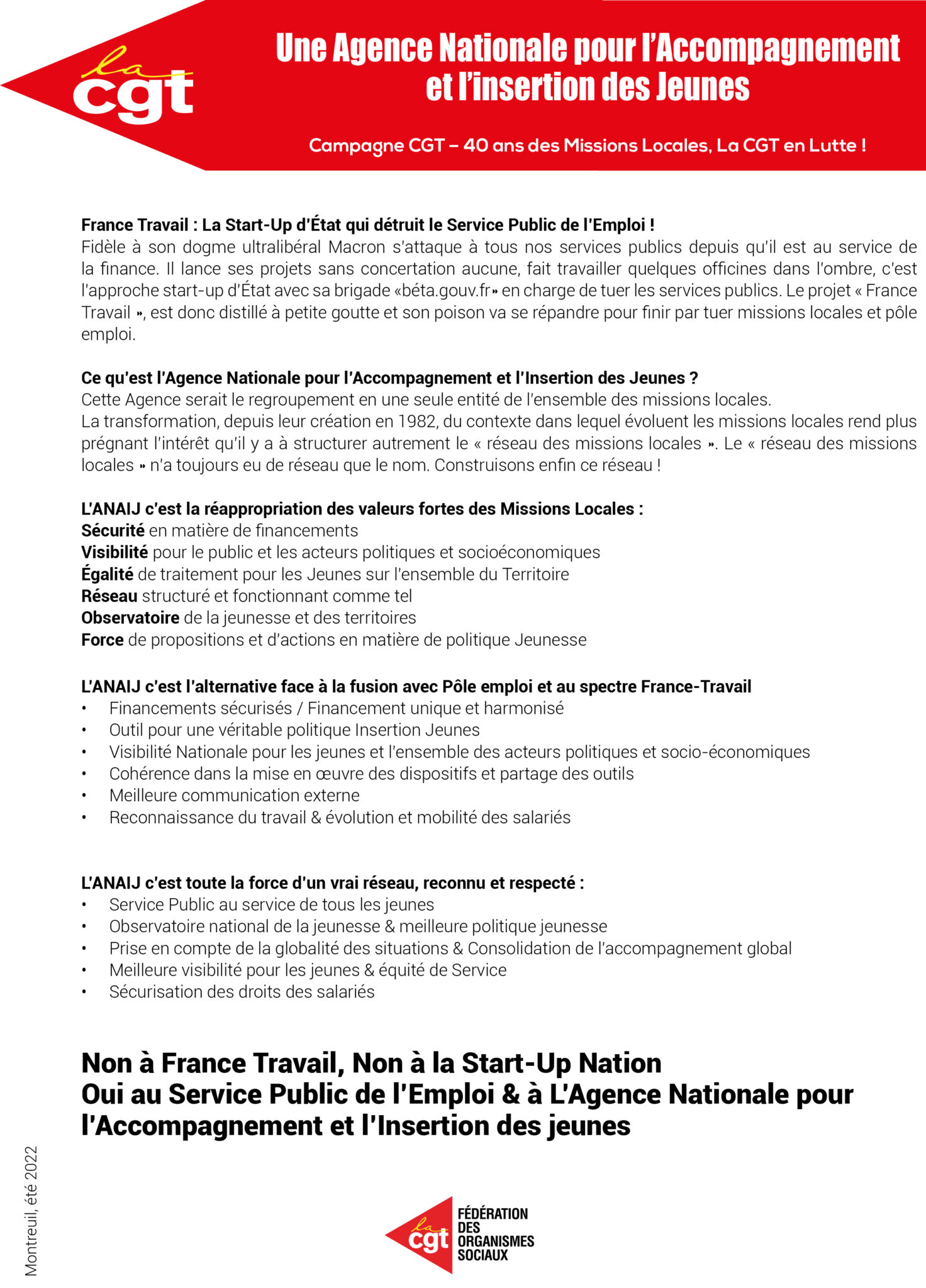 Une Agence Nationale pour l’Accompagnement et l’insertion des Jeunes ...