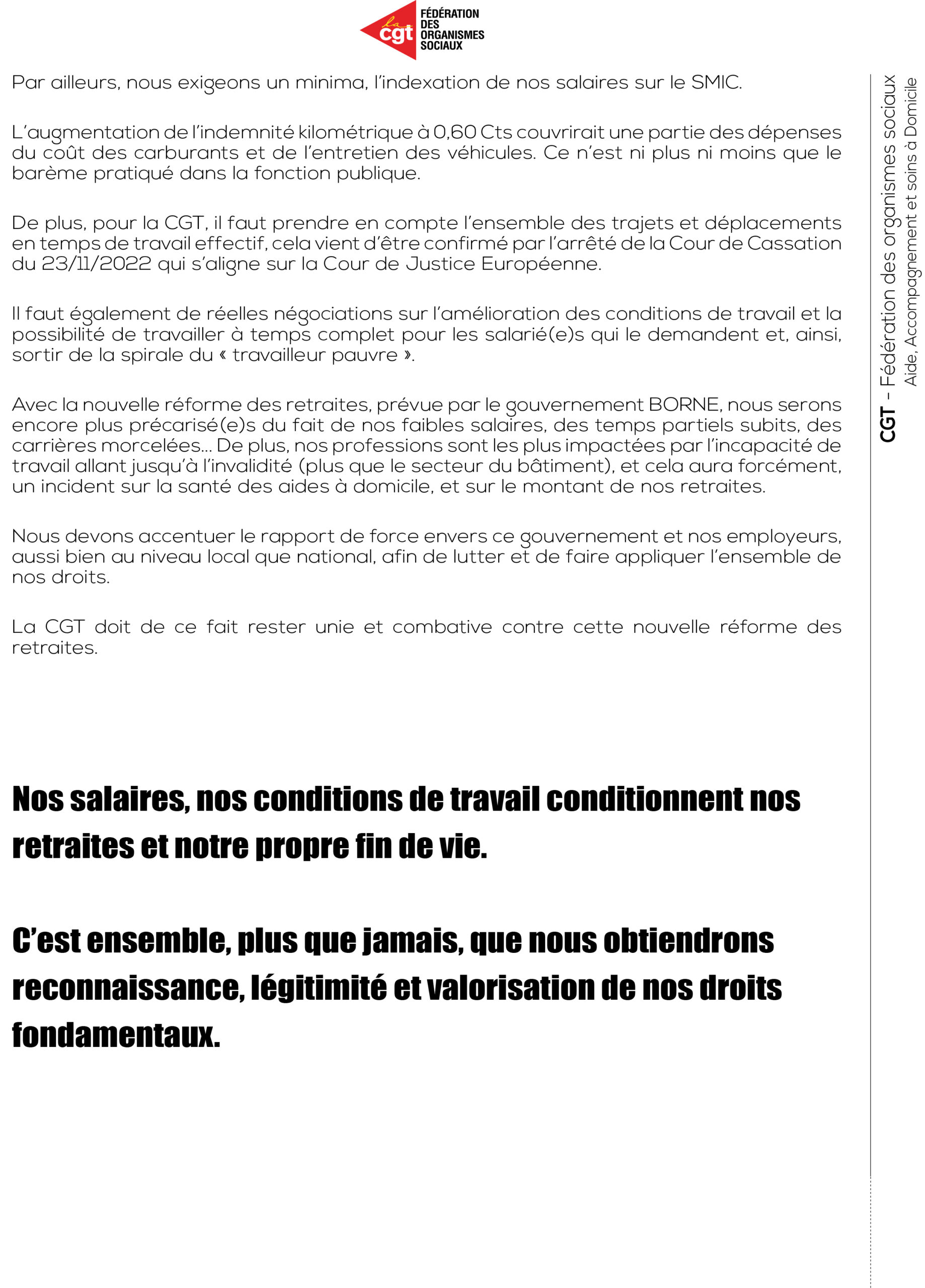 Flash Info : Pas de cadeaux pour Noël ! - Fédération des Organismes ...